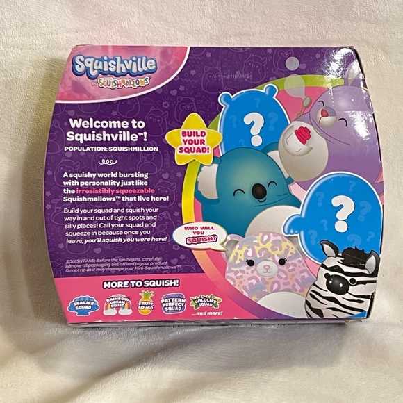 Squishmallows | Toys | Squishmallows Plush Mini Squishville Box Of 6 ...
